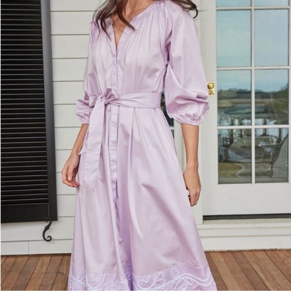 LAKE | Dresses | Nwot Lake The Brunch Dress In Wildflower Lavender Xs ...